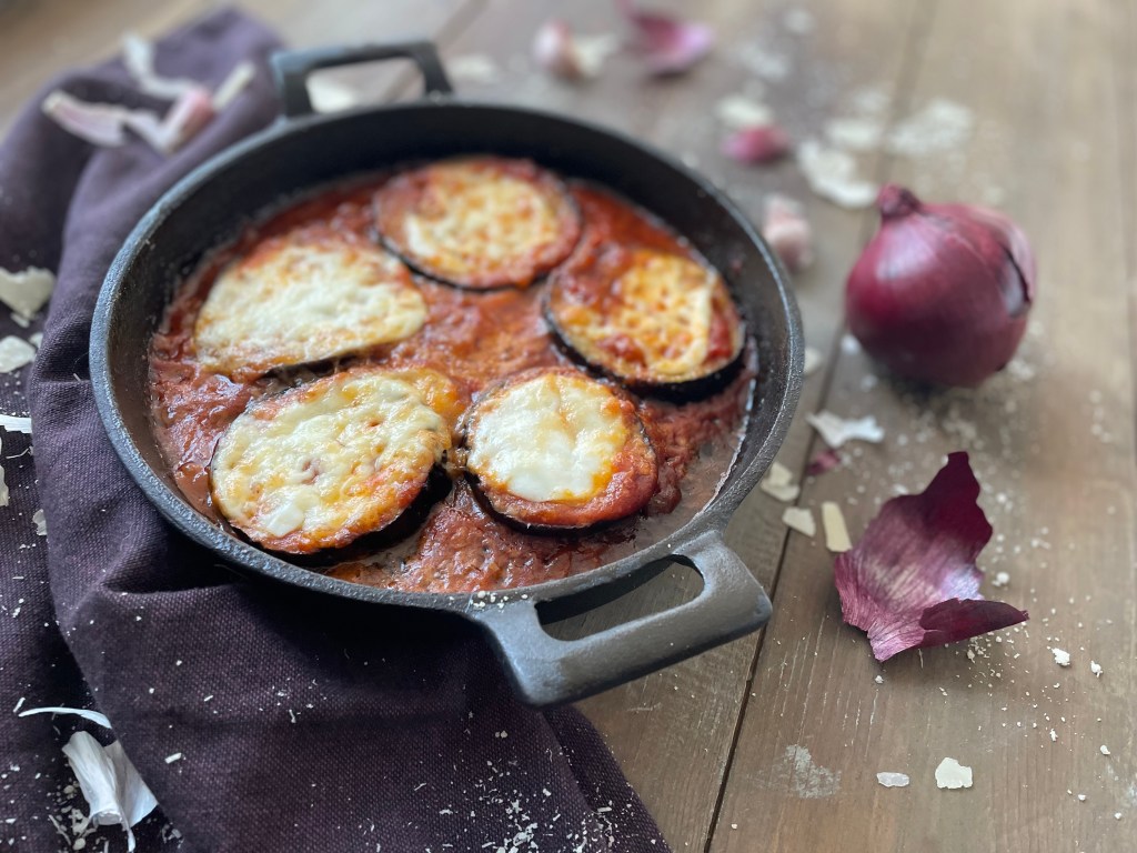 Melanzane alla parmigiana - Koken op den berg