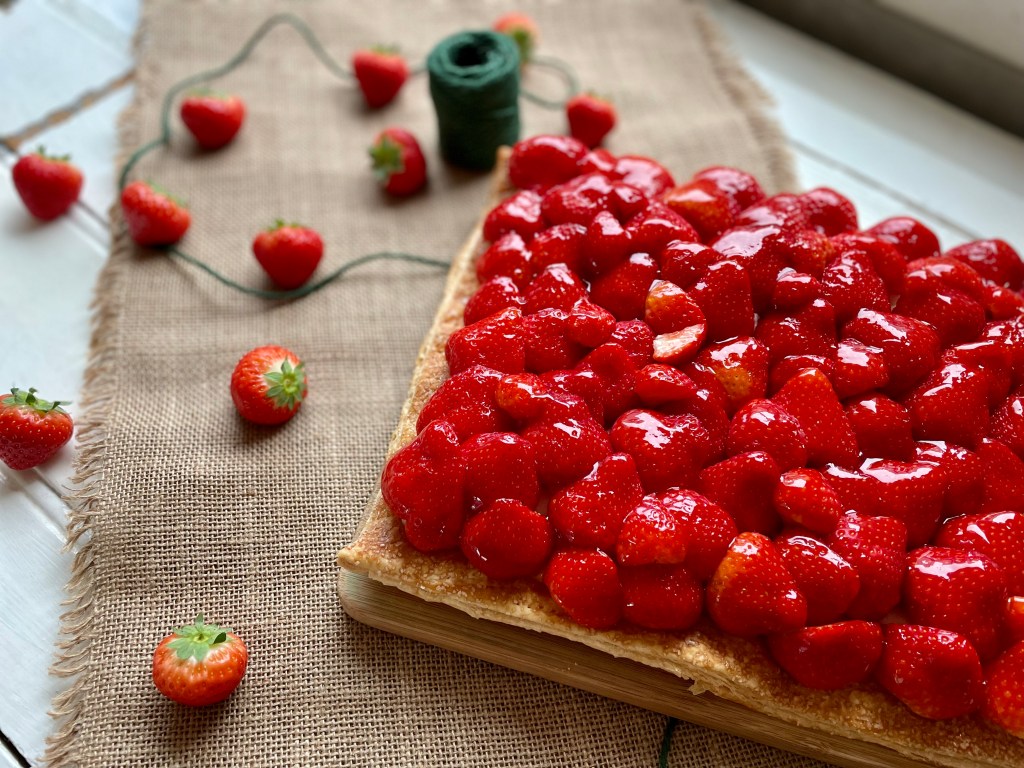 Bladerdeeg fruittaart - Koken op den berg