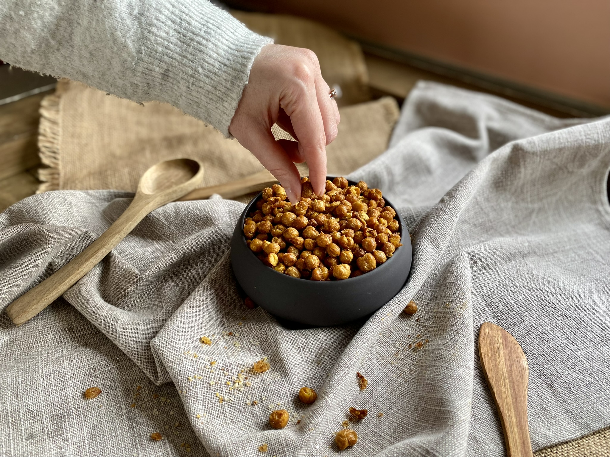 Terra nootjes met paprika en curry - Koken op den berg